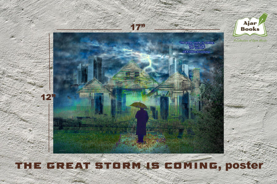 POSTER – The Great Storm is Coming, J.R. R. Tolkien’s Series, 17″x12 ...